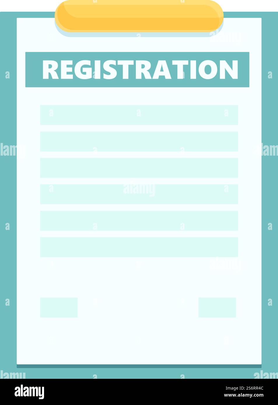 Registration data icon cartoon vector. User form. Web people ...