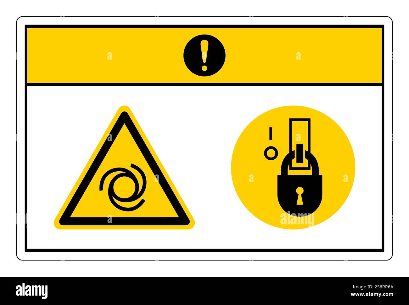 Caution Equipment Starts Automatically Lock Out In De-Energized State ...