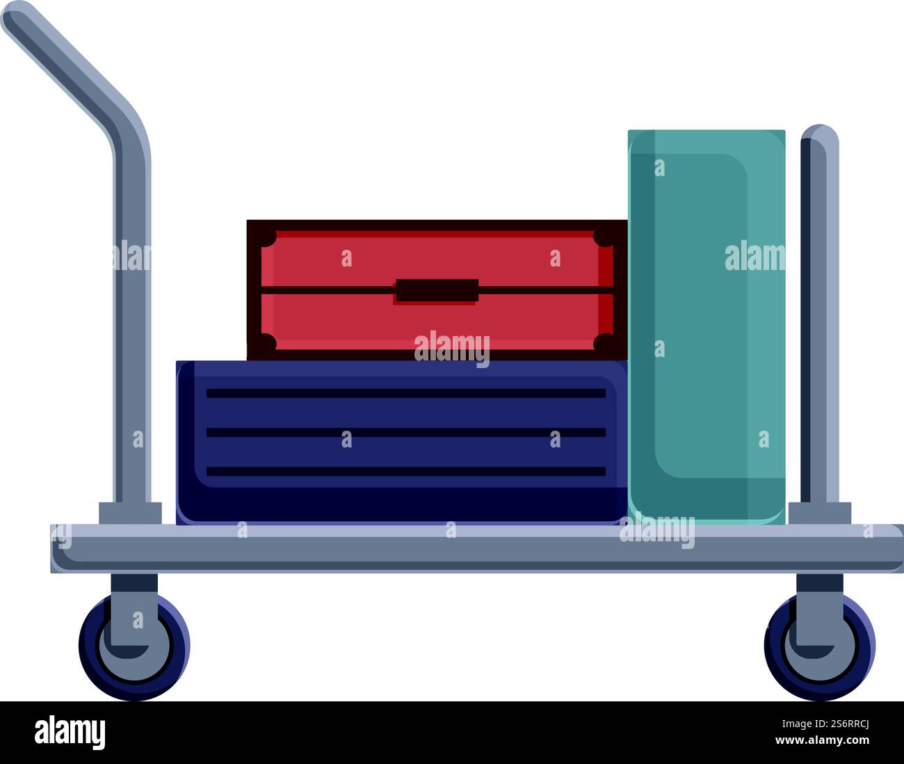 Suitcase conveyor belt open Cut Out Stock Images & Pictures - Alamy