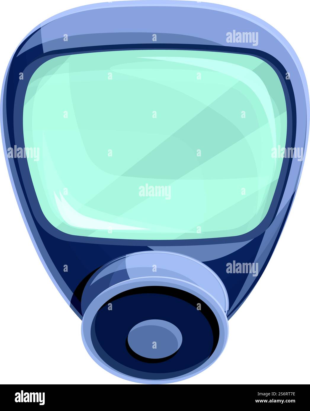 Modern gas mask icon cartoon vector. Safety health. Virus safety ...