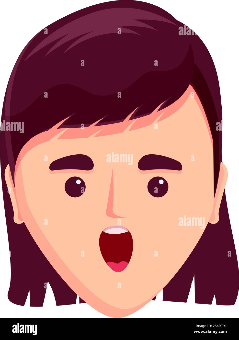 Sound speech icon cartoon vector. Mouth character. Lip language. Sound ...