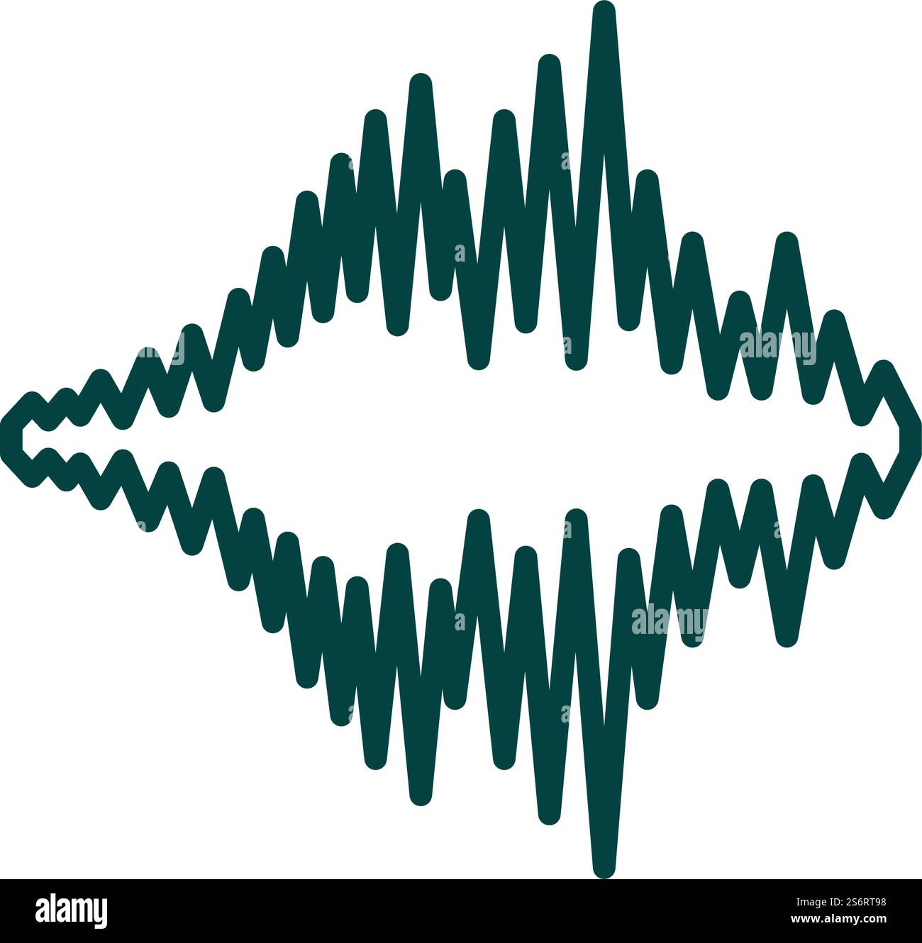 Music Equalizer Icon. Editable Bold Outline With Color Fill Design ...