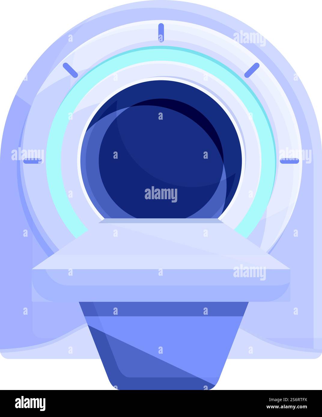 Clinic mri icon cartoon vector. Magnetic resonance. Radiology imaging ...