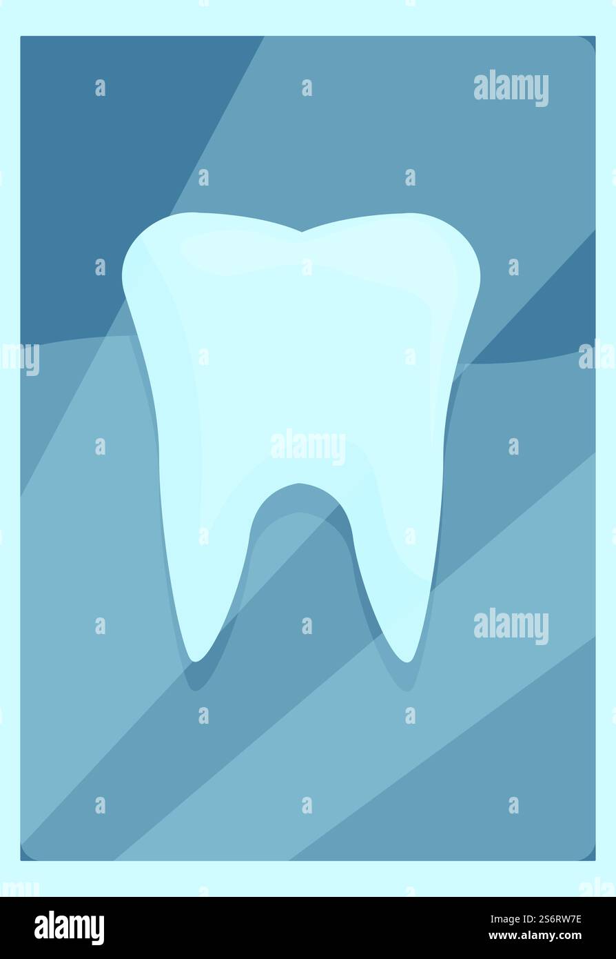 Xray tooth scan icon cartoon vector. Dentist scanner. Radiology doctor ...