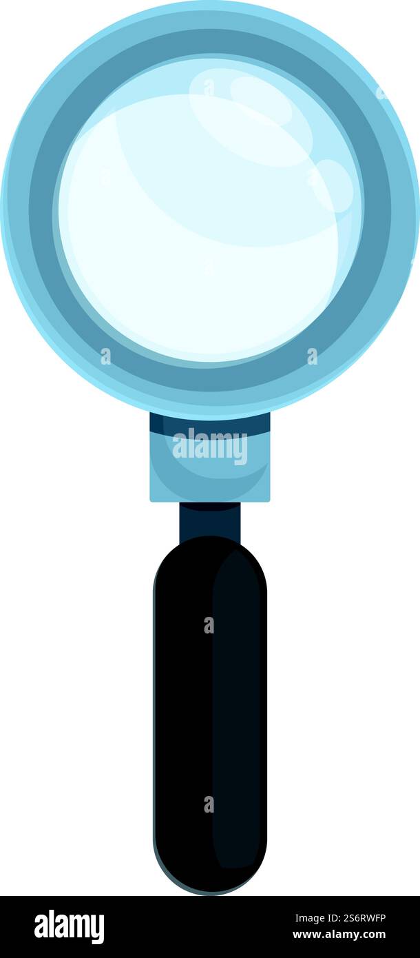 Medical magnifier icon cartoon vector. Glass search. Dna heart. Medical ...