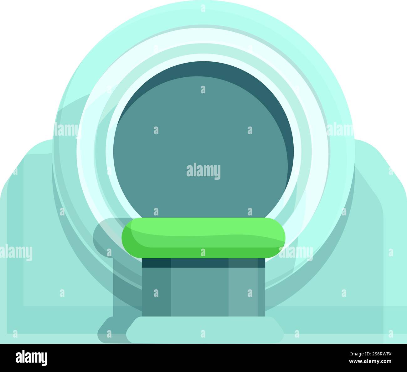 Cancer mri icon cartoon vector. Magnetic tomography. Medical scanner ...