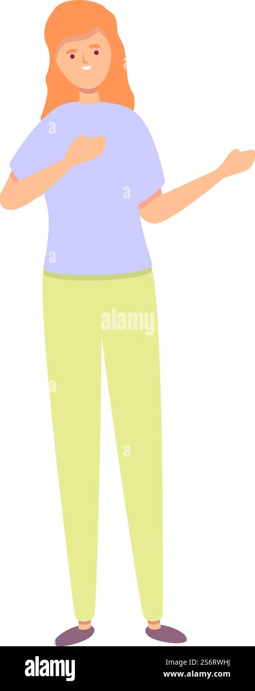 Business person icon cartoon vector. Speaker character. Social ...