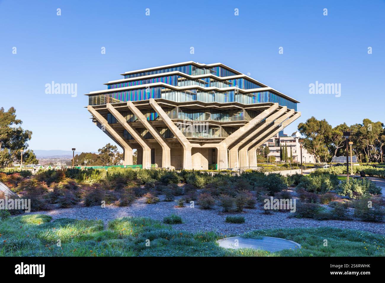 La Jolla, CA - January 10, 2025: The Geisel Library on the UC San Diego ...