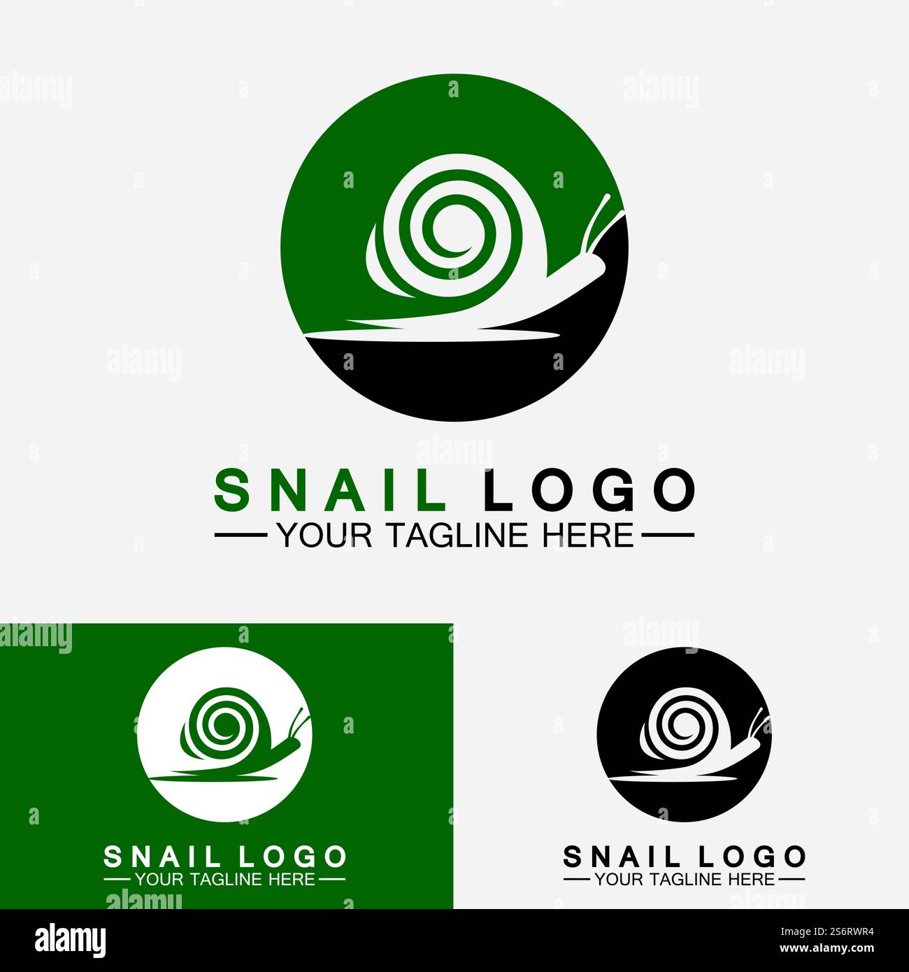 Snail Logo creative modern design inspiration vector Stock Vector Image ...