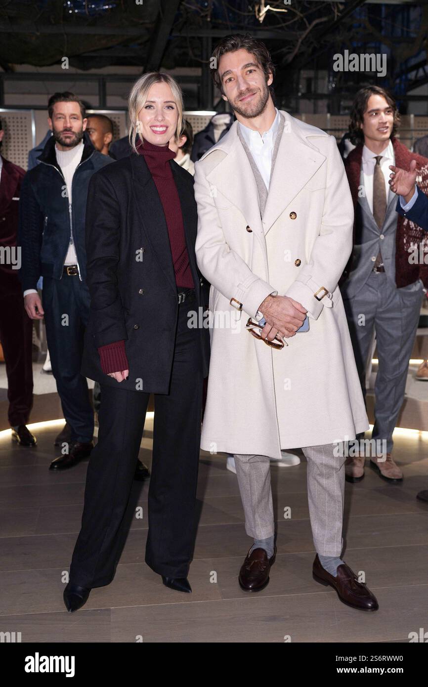Milan, Italy. 17th Jan, 2025. Men's Fashion, Autumn Winter 2025/26 ...
