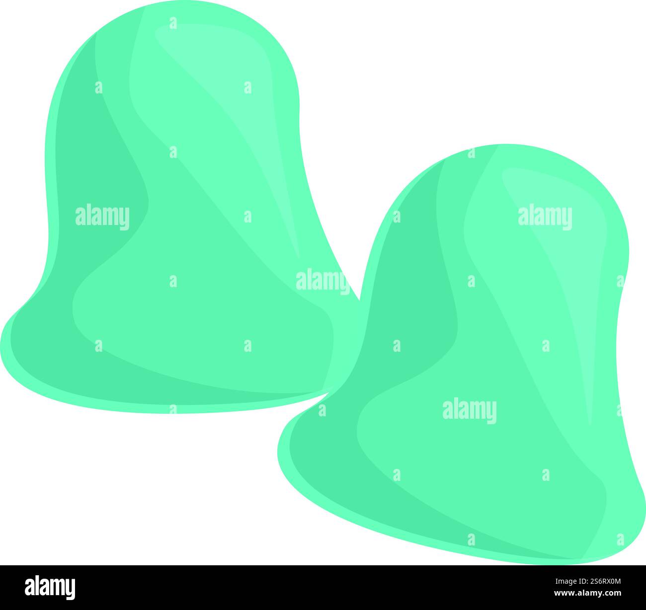 Earplugs icon cartoon vector. Ear protection. Noise plug. Earplugs icon ...
