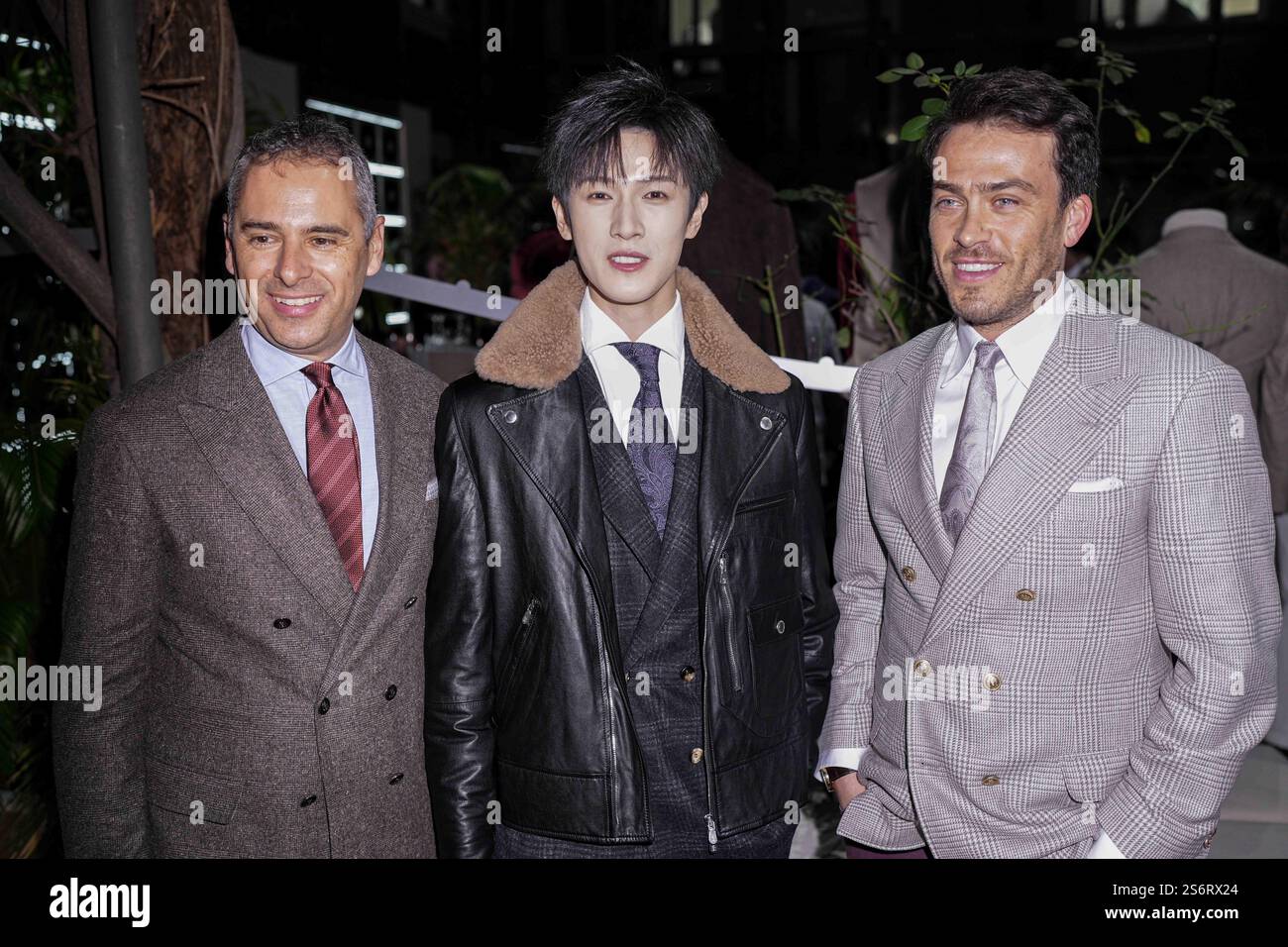 Milan, Italy. 17th Jan, 2025. Men's Fashion, Autumn Winter 2025/26 ...