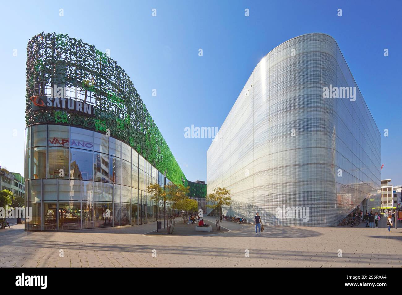 Forum Mittelrhein shopping centre and the Forum Confluentes with the ...