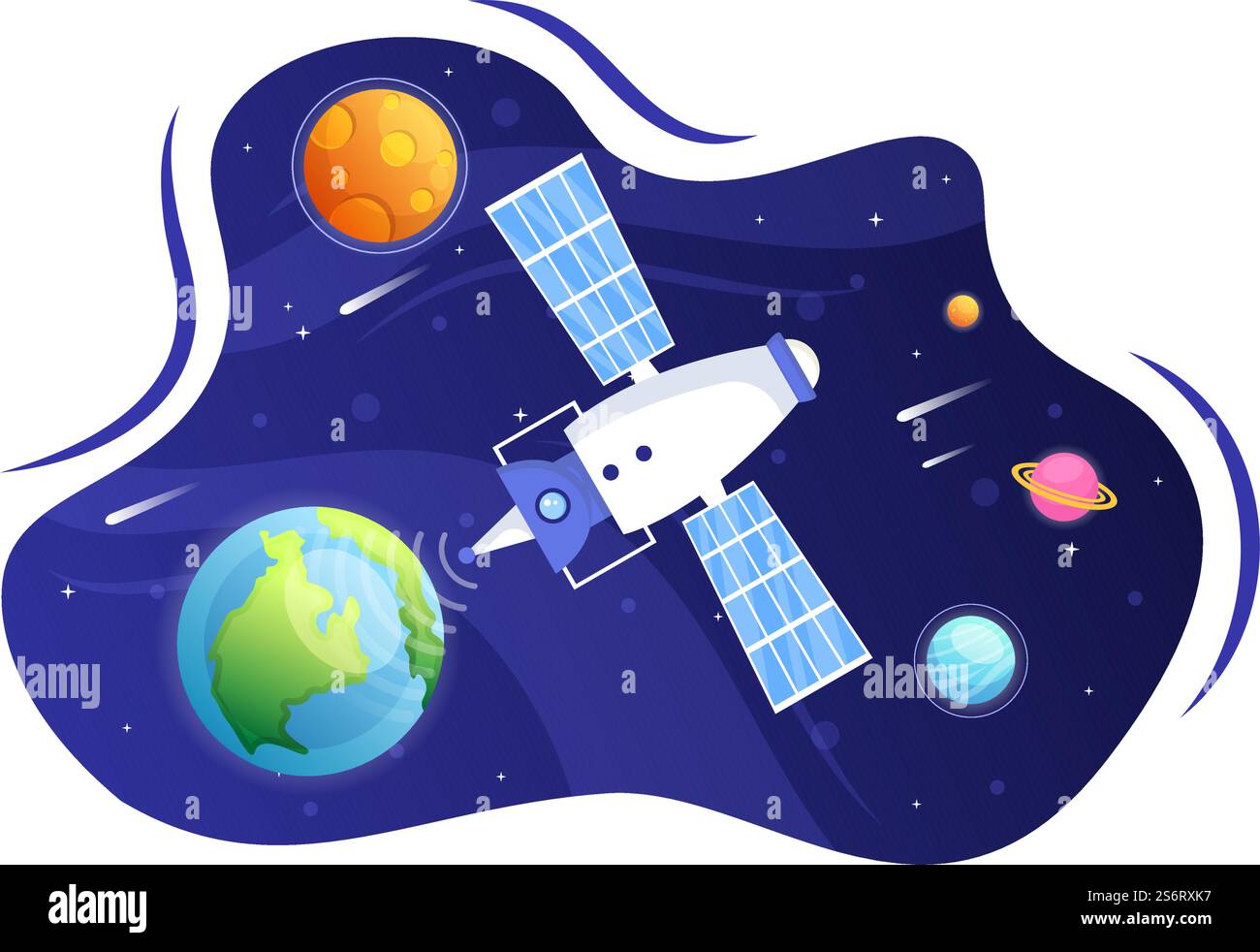 Artificial Satellites Orbiting the Planet Earth with Wireless ...