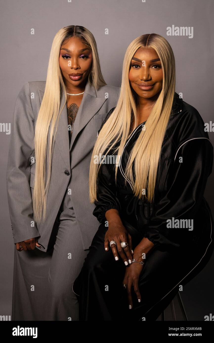 Sierra "Glamshop" Gates, left, and Nene Leakes pose for a portrait on ...