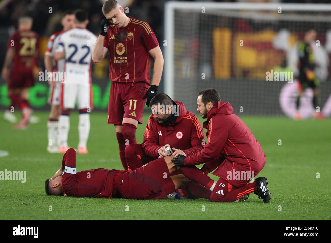 Stadio Olimpico, Rome, Italy. 17th Jan, 2025. Serie A Football; Roma ...