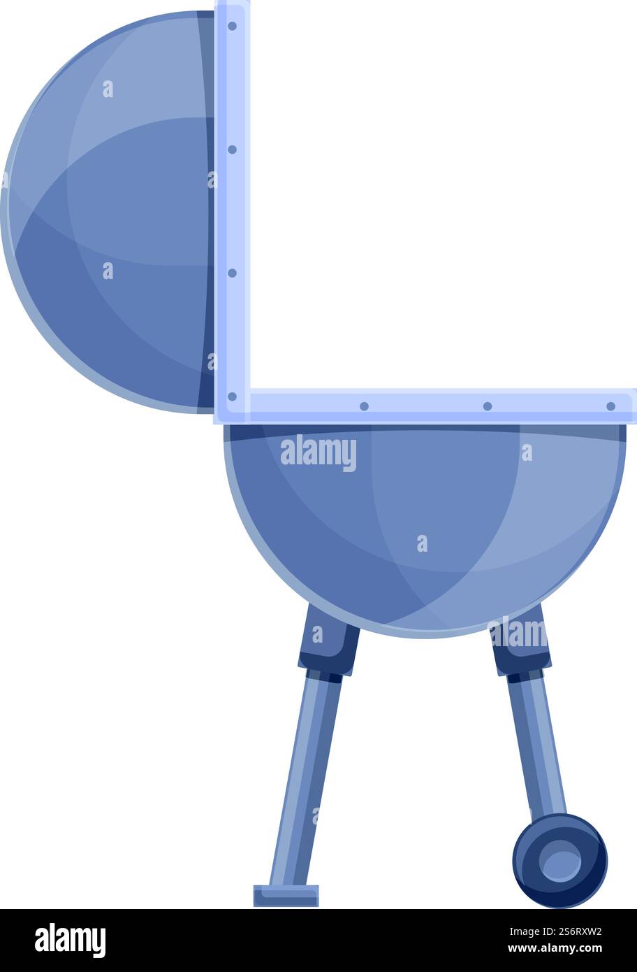 Bbq cart icon cartoon vector. Food stall. Street market. Bbq cart icon ...