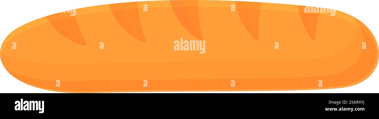 Bread icon cartoon vector. Bun pastry. Dinner baguette. Bread icon ...