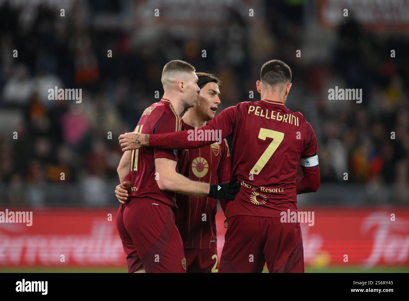 Stadio Olimpico, Rome, Italy. 17th Jan, 2025. Serie A Football; Roma ...