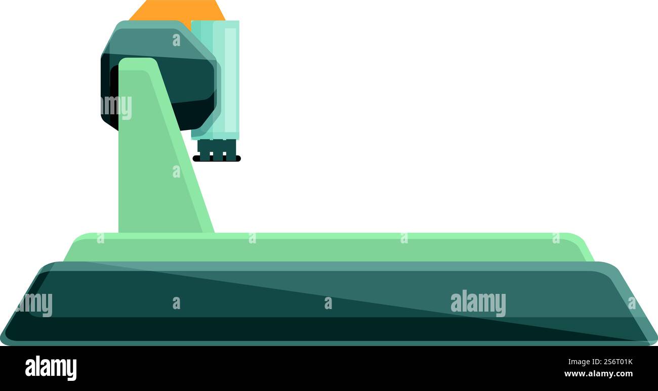 Cnc mill icon cartoon vector. Machine equipment. Industry factory. Cnc ...
