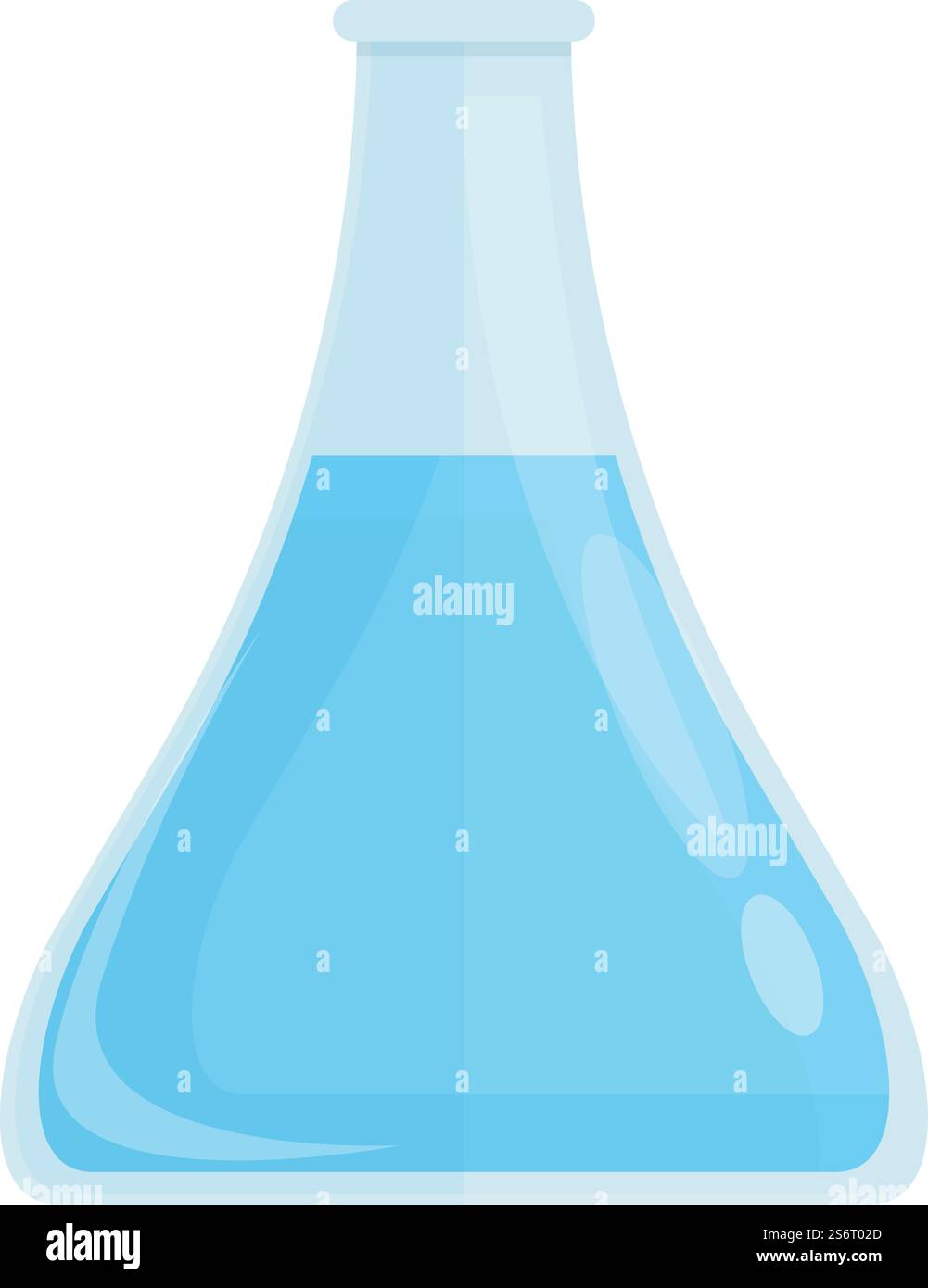 Medical flask icon cartoon vector. Chemistry lab. Medicine laboratory ...