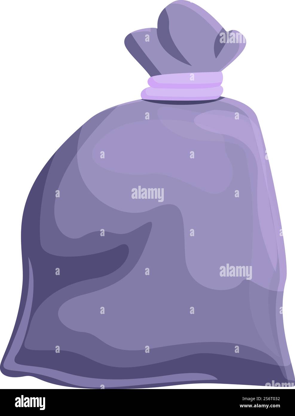 Trash pack icon cartoon vector. Bin waste. Sack can. Trash pack icon ...