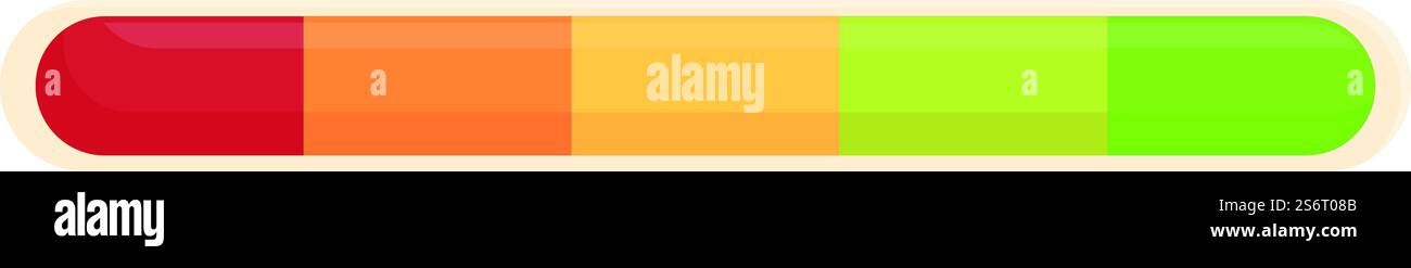 Experience scale icon cartoon vector. Customer satisfaction. Client ...