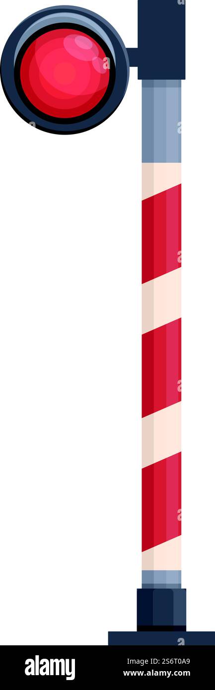 Tunnel railway icon cartoon vector. Rail traffic. Signal barrier ... Tunnel railway icon cartoon vector. Rail traffic. Signal barrier ...