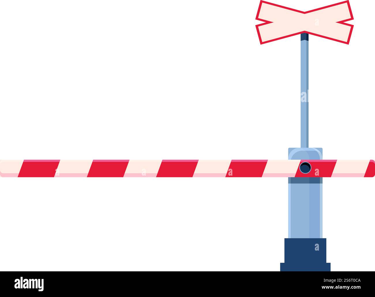 Railway stop icon cartoon vector. Train road. Traffic signal. Railway ... Railway stop icon cartoon vector. Train road. Traffic signal. Railway ...