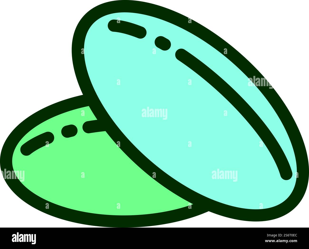 Antimicrobial antibiotic icon outline vector. Medicine tablet. Pharma ...