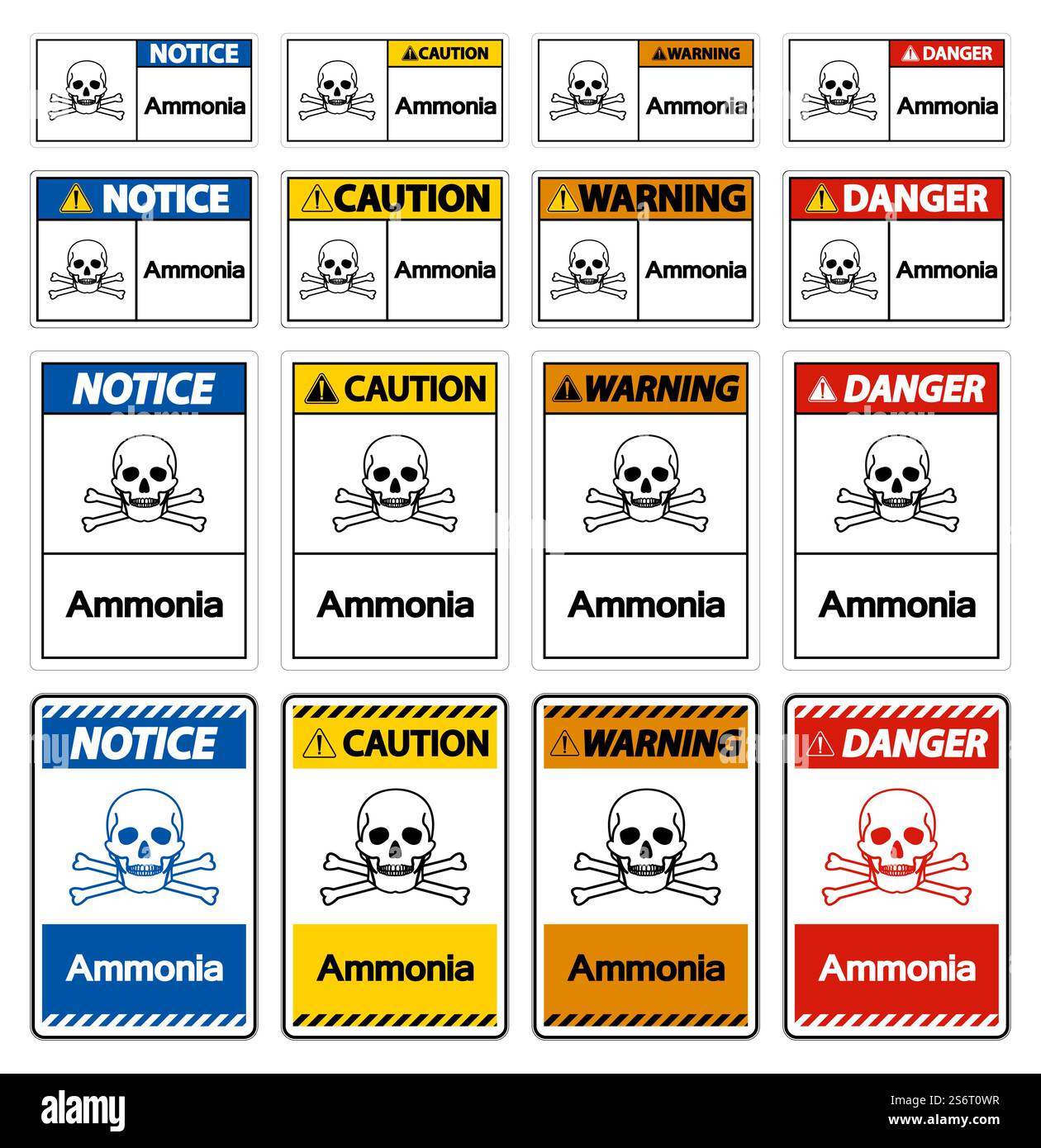 Ammonia Symbol Sign On White Background Stock Vector Image & Art - Alamy