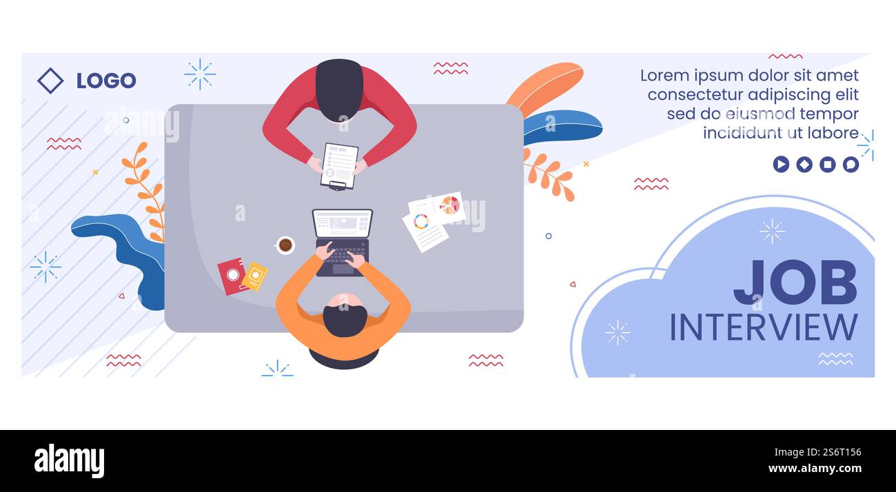 Job Interview Meeting and Candidate of Employment or Hiring Cover ...