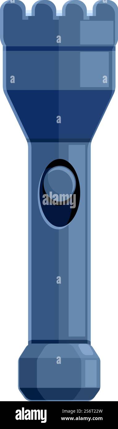 Shocker flashlight icon cartoon vector. Gun stun. Police taser. Shocker ...