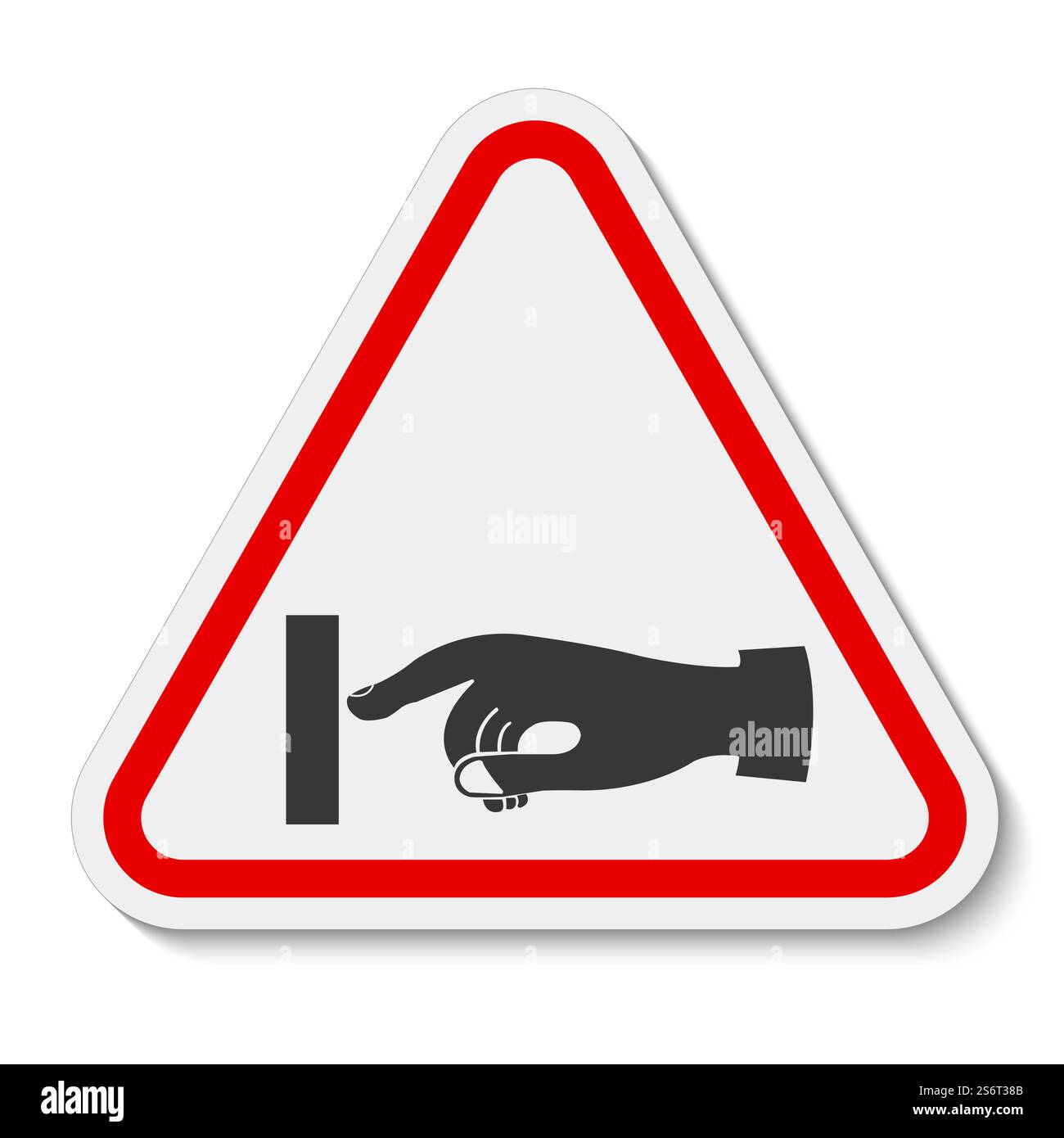 No reaching in, do not touch Stock Vector Image & Art - Alamy