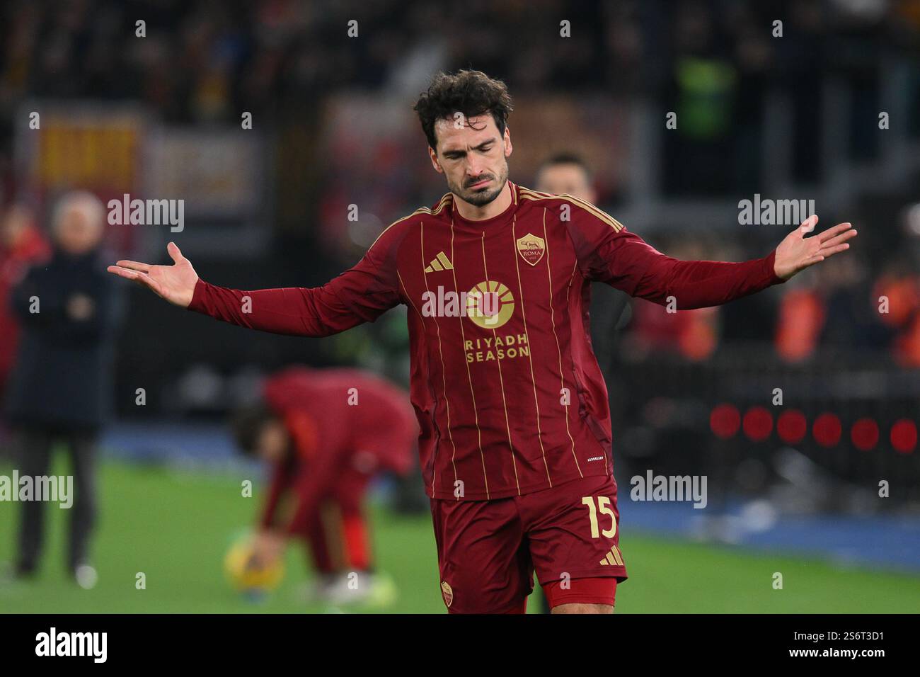 Olimpico Stadium, Rome, Italy - Mats Hummels of AS Roma during Serie A ...