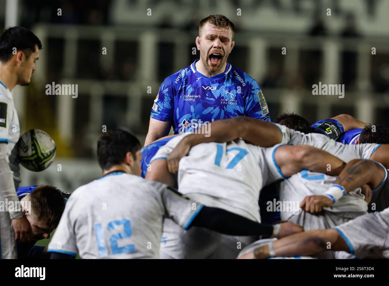 Newcastle, Gbr. 21st Dec, 2024. Callum Chick of Newcastle Falcons of ...