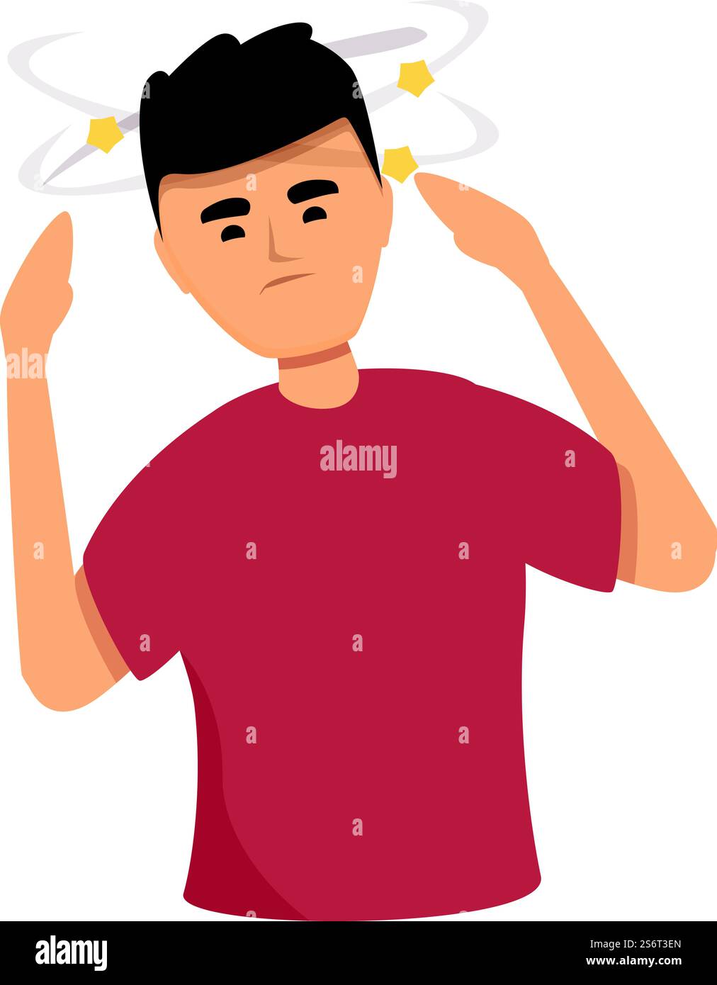 Cerebral neurosurgery icon cartoon vector. Sick brain. Flu pain ...