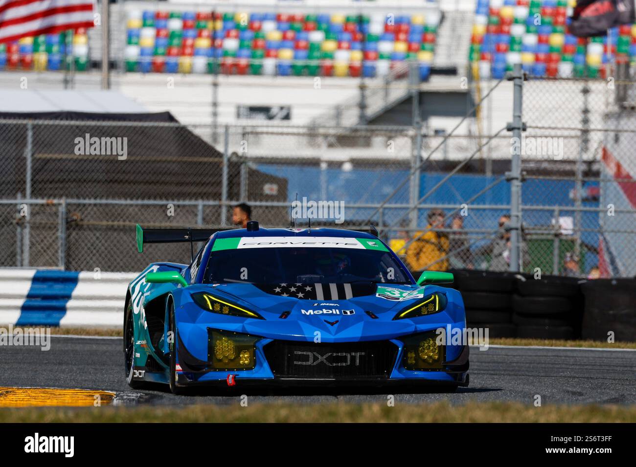DAYTONA BEACH, FL - JANUARY 17: The #36 DXDT Racing Corvette Z06 GT3.R ...