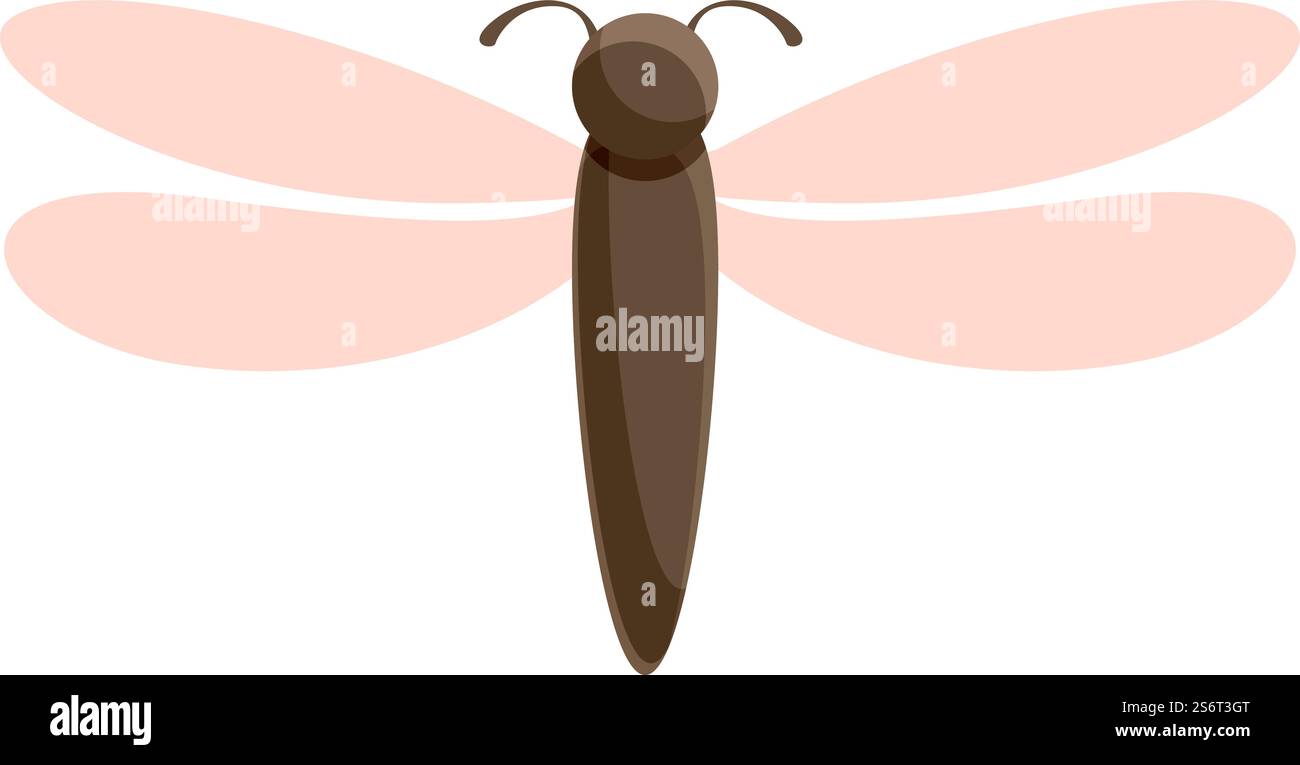 Dragonfly icon cartoon vector. Wing insect. Dragonfly bug. Dragonfly ...