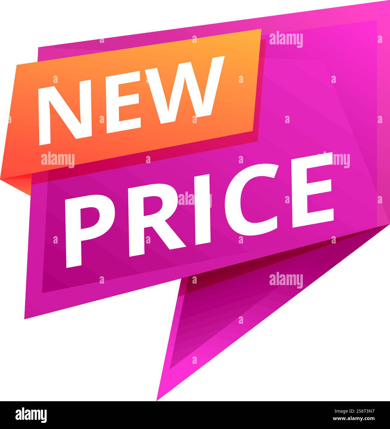 New price poster icon cartoon vector. Sale offer. Sticker badge. New ...