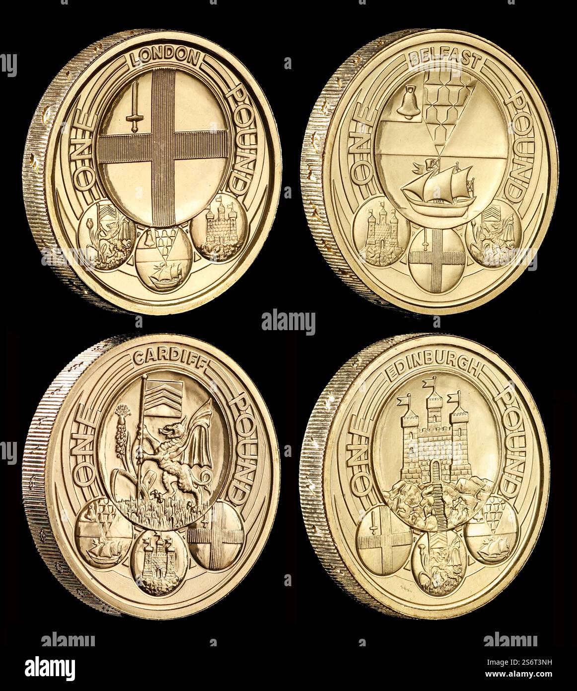 Cities pound coins hi-res stock photography and images - Alamy
