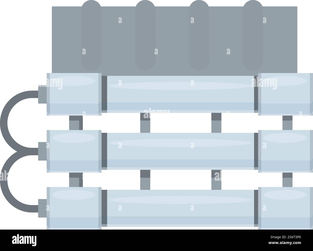 Osmosis plant icon cartoon vector. Water system. Filter tank. Osmosis ...