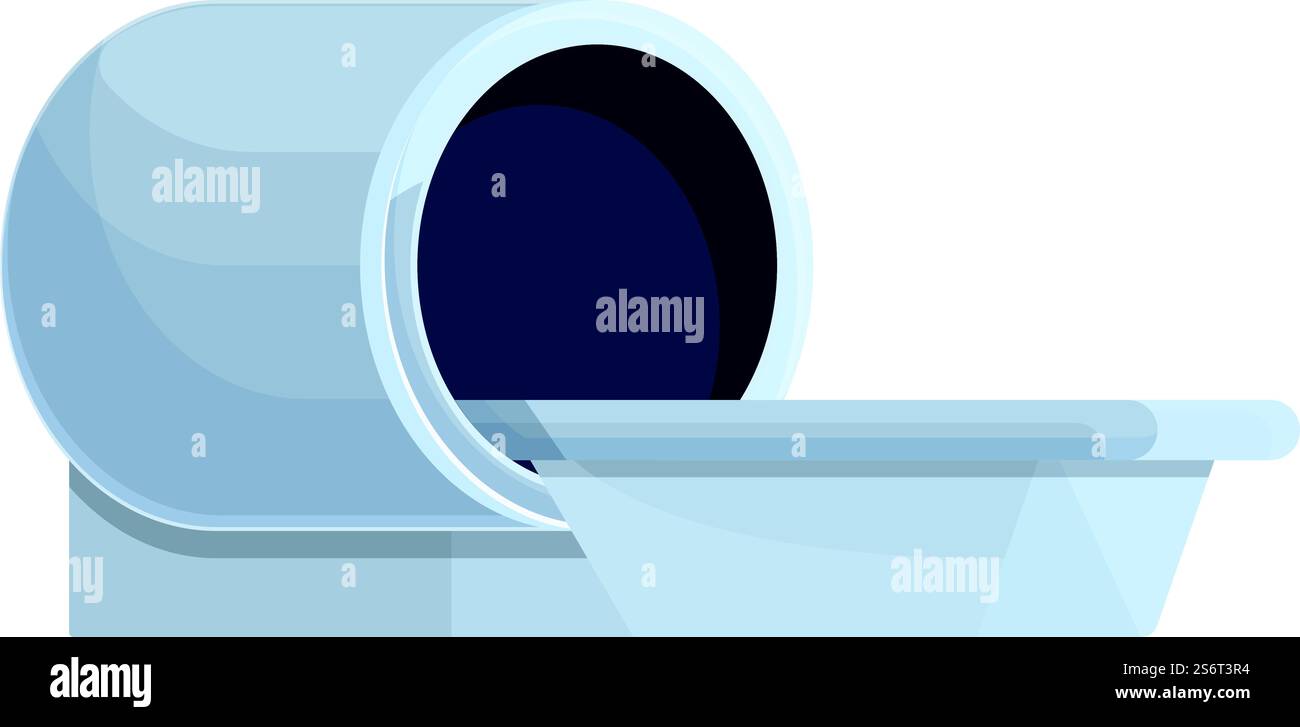 Mri diagnostic icon cartoon vector. Magnetic tomography. Scan machine ...
