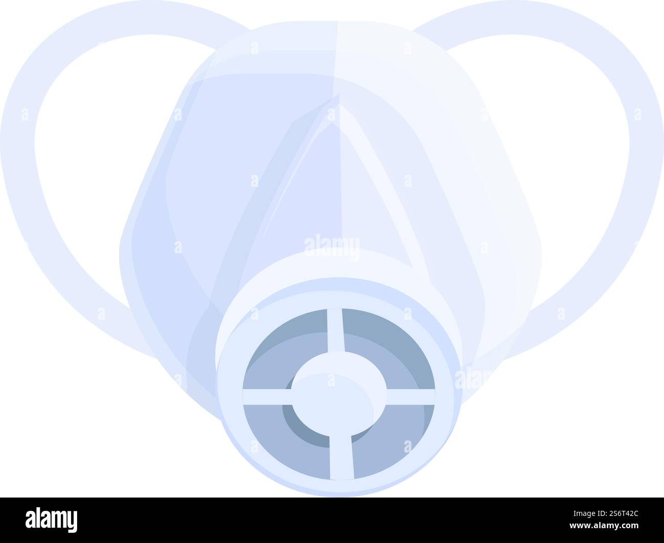 Safety gas mask icon cartoon vector. Medical virus. Respiratory ...