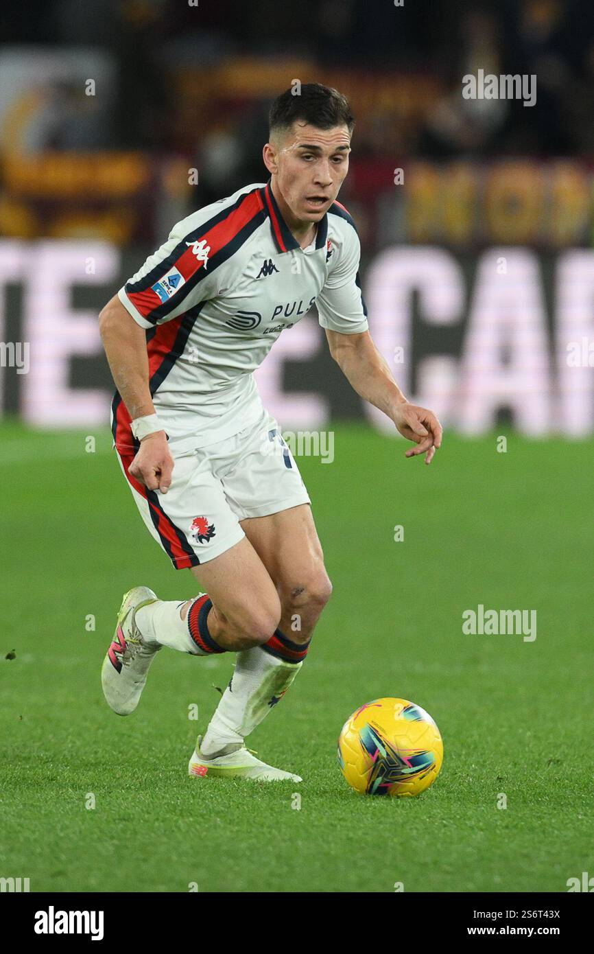 Olimpico Stadium, Rome, Italy - Patrizio Masini of Genoa CFC during ...