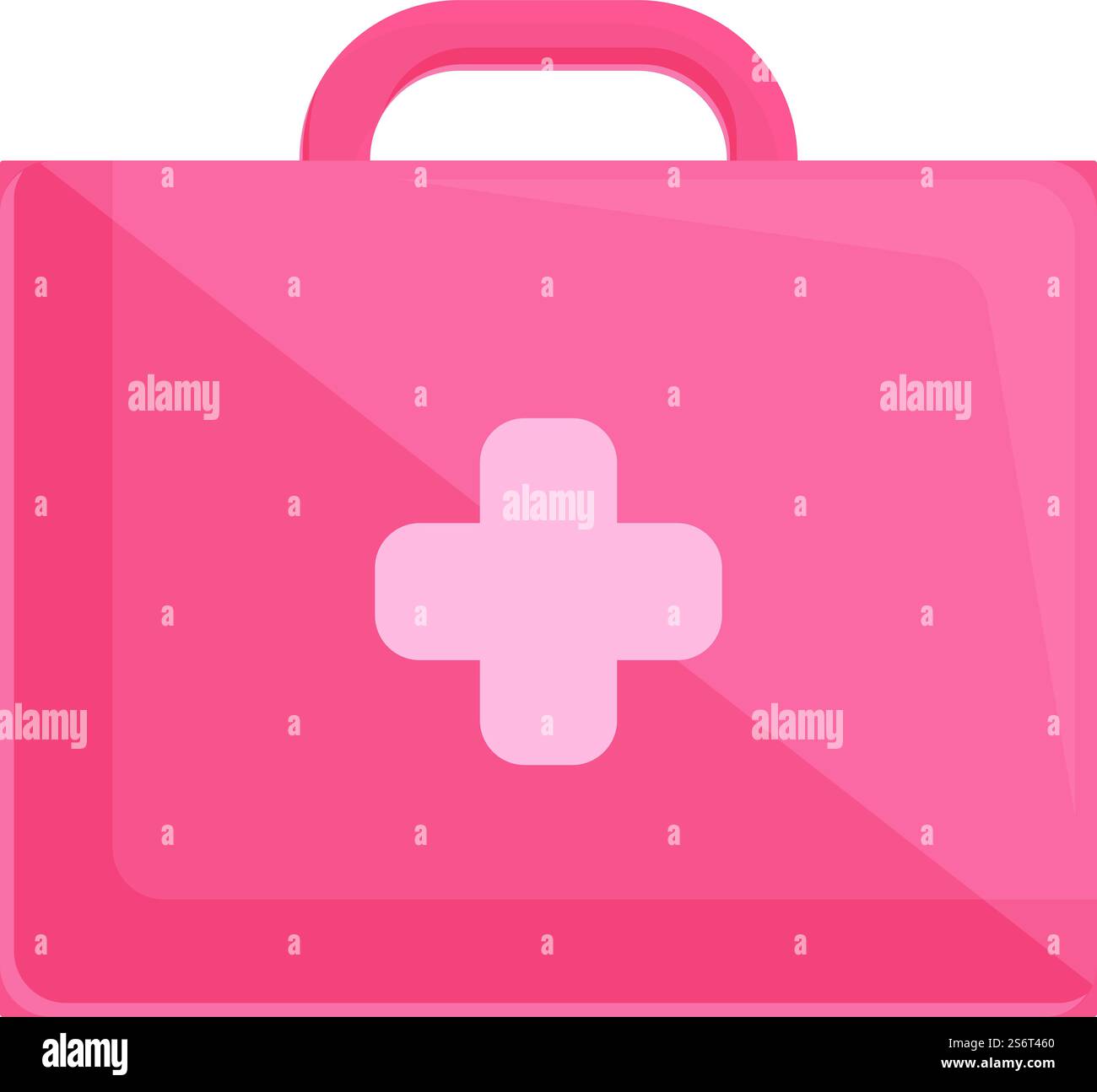 First aid kit icon cartoon vector. Emergency box. Medical bag. First ...