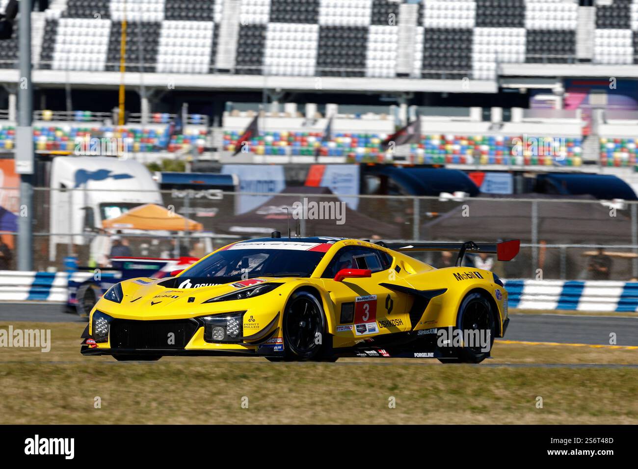 DAYTONA BEACH, FL - JANUARY 17: The #3 Corvette Racing by Pratt Miller ...