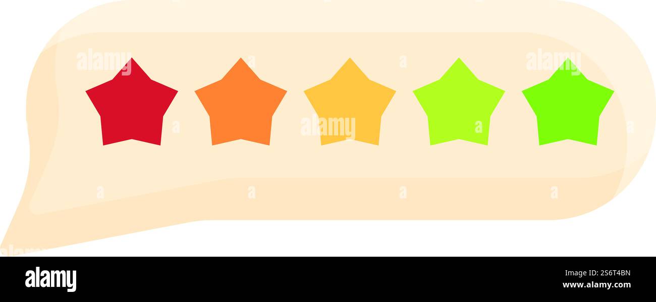 Satisfaction level icon cartoon vector. Customer feedback. Client ...