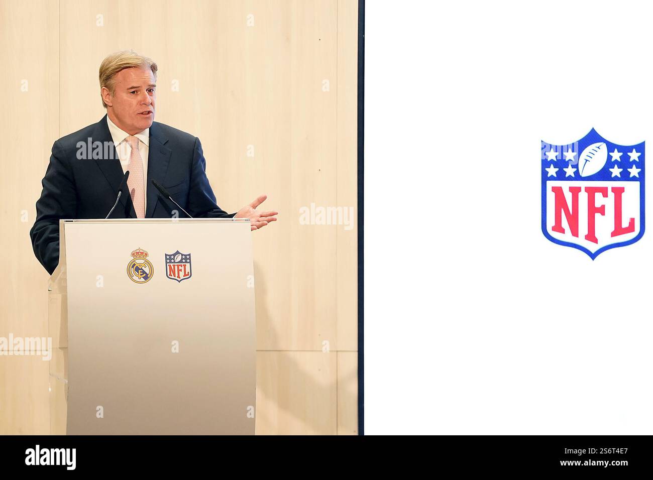 Madrid, Spain. 17th Jan, 2025. Brett Gosper, Head of Europe and APAC ...