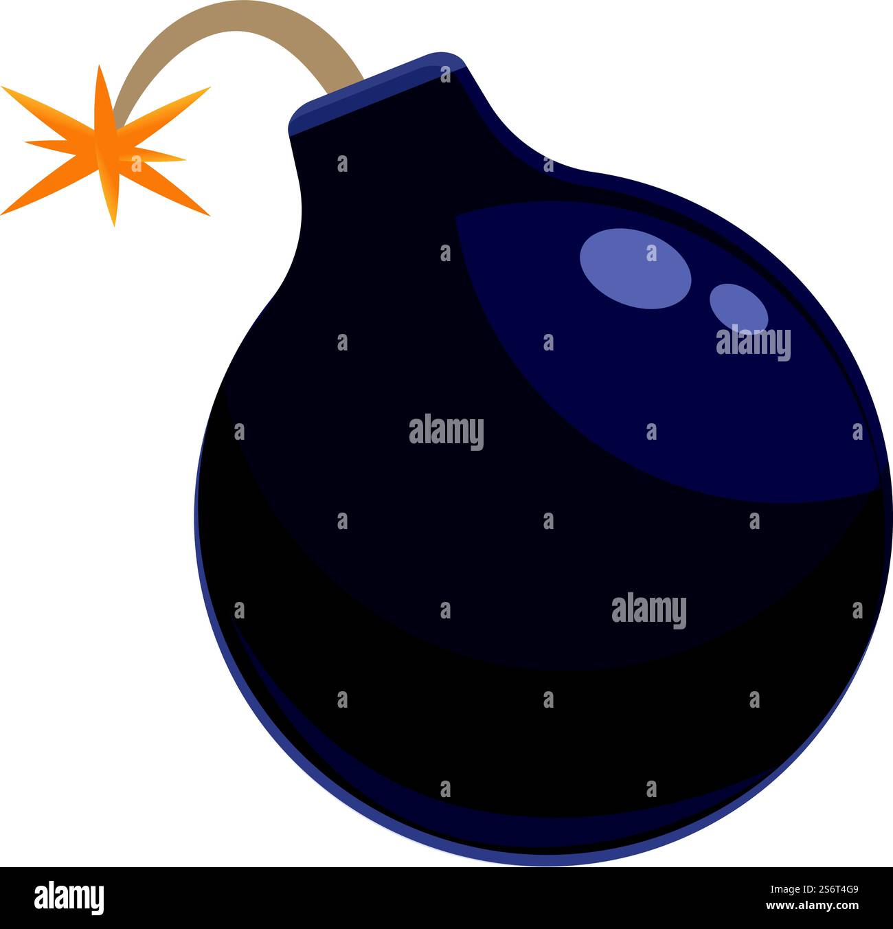 Gameplay bomb icon cartoon vector. Game ui. Computer element. Gameplay ...